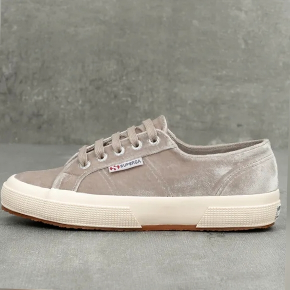 Superga | Shoes | Superga 275 Grey Velvet Sneakers Unisex | Poshmark